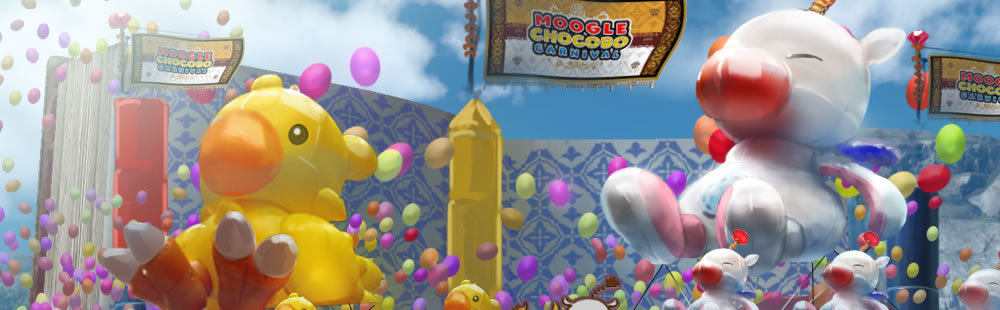 Chocobo Wallpaper By Fan Final Fantasy XV' Moogle Chocobo Carnival