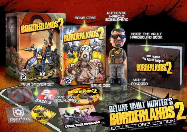 Borderlands 2 Collector's Editions and Box Art revealed | RPG Site