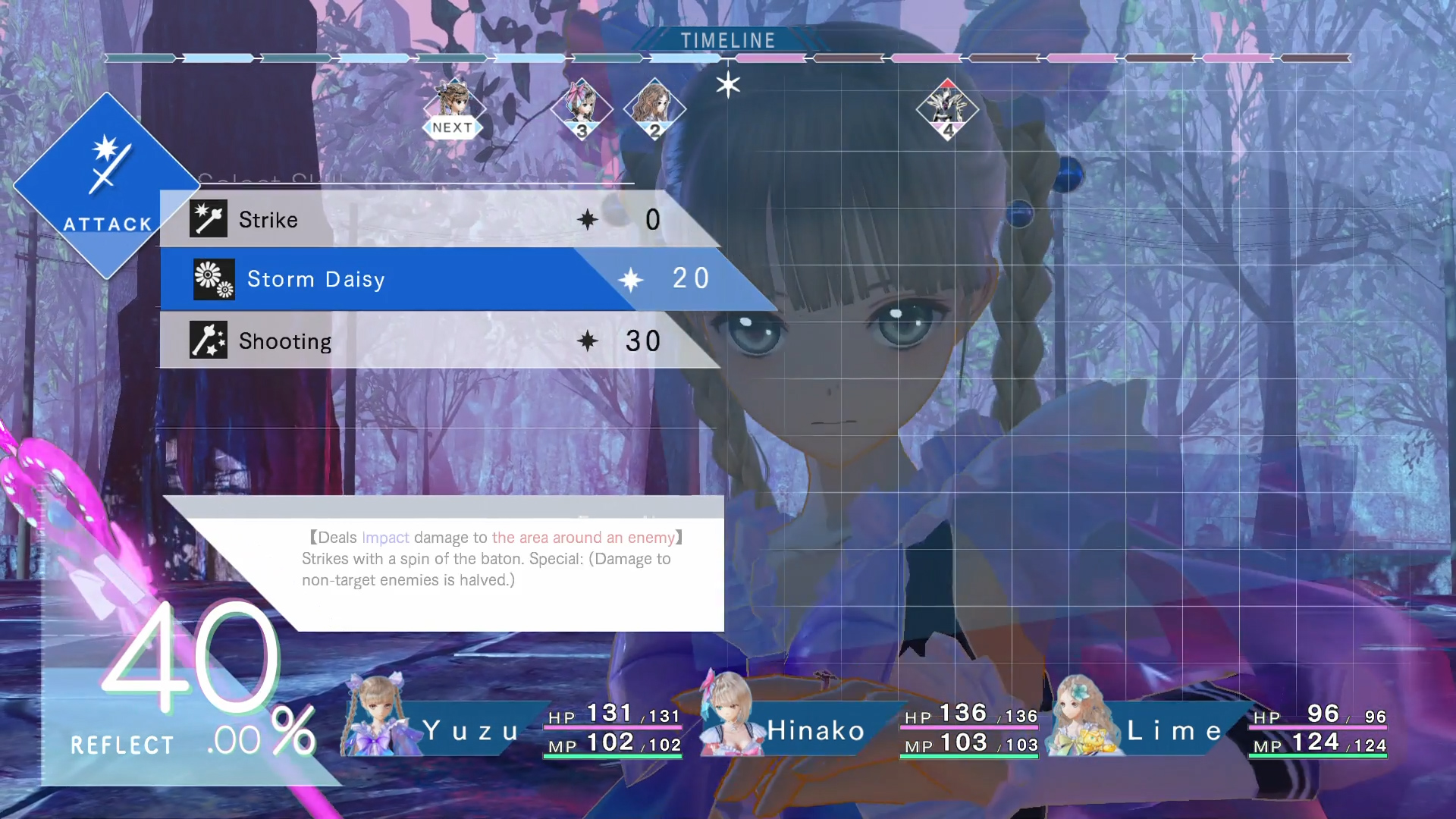 New trailer and screenshots for Blue Reflection detail Battle System ...