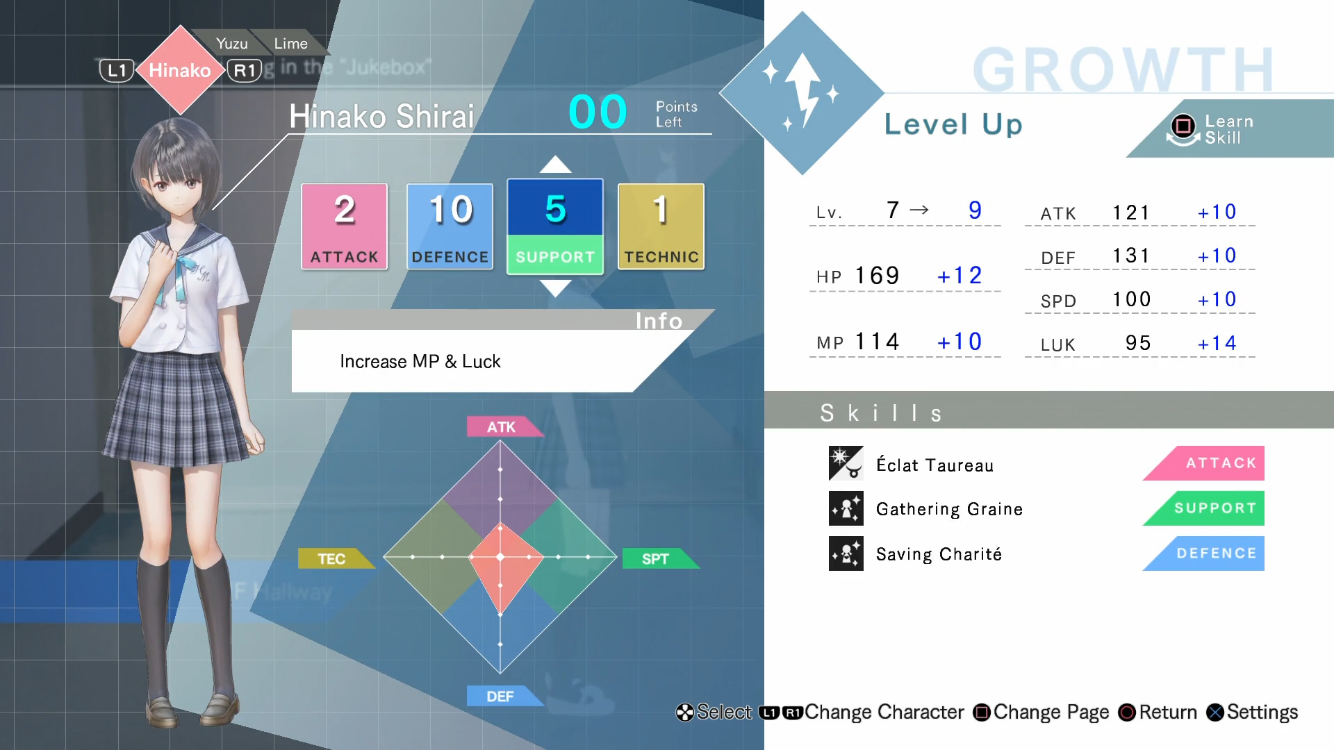 New trailer and screenshots for Blue Reflection detail Battle System ...