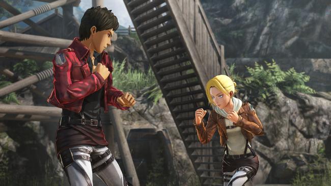 New screenshots for Attack on Titan 2 showcase character creation | RPG ...