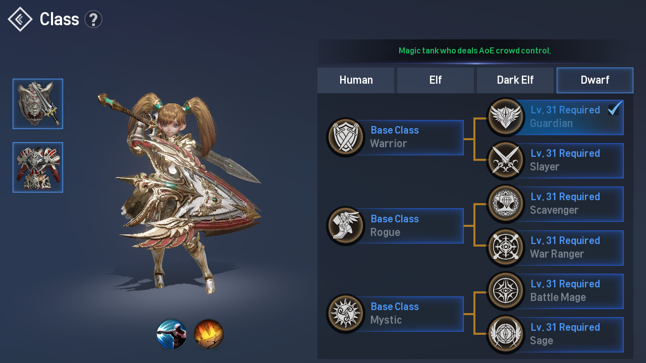 Lineage II Revolution Class Guide: All the races, the specialized ...