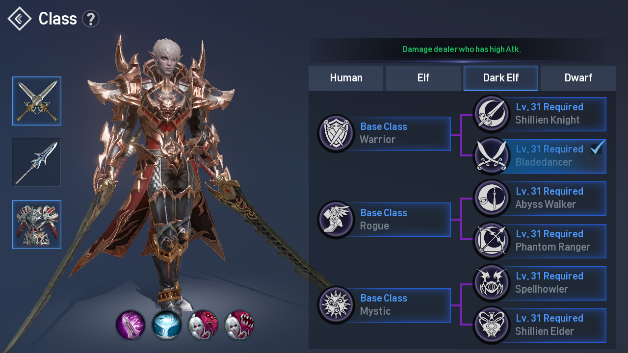 Lineage II Revolution Class Guide: All the races, the specialized ...