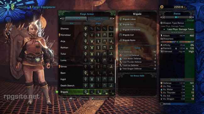 Monster Hunter World Female Armor Sets: all low rank female armor sets ...