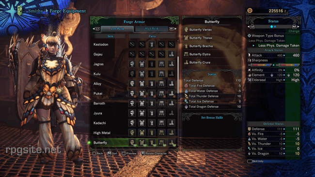 Monster Hunter World Female Armor Sets: all low rank female armor sets ...