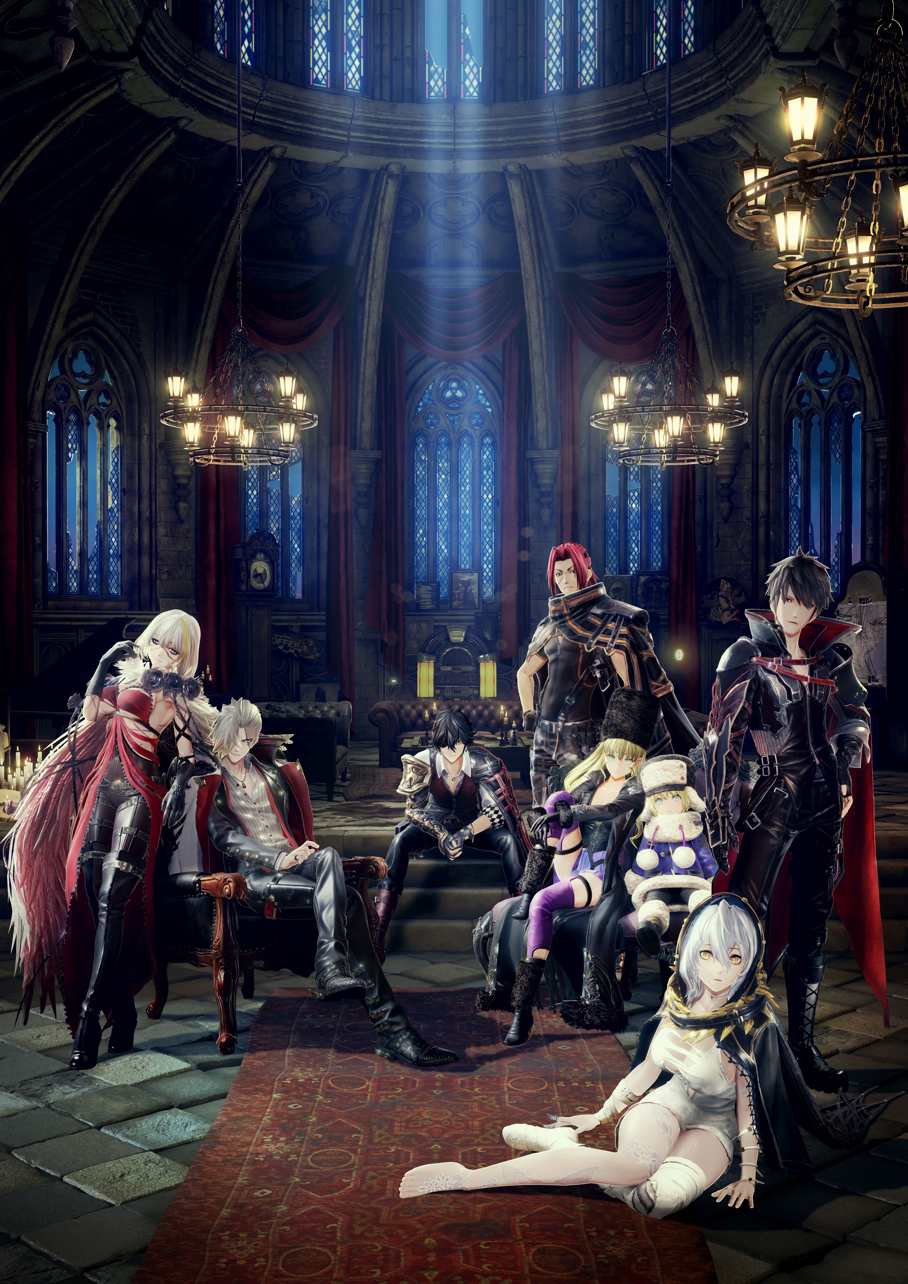 Code Vein screenshots show characters and home base | RPG Site