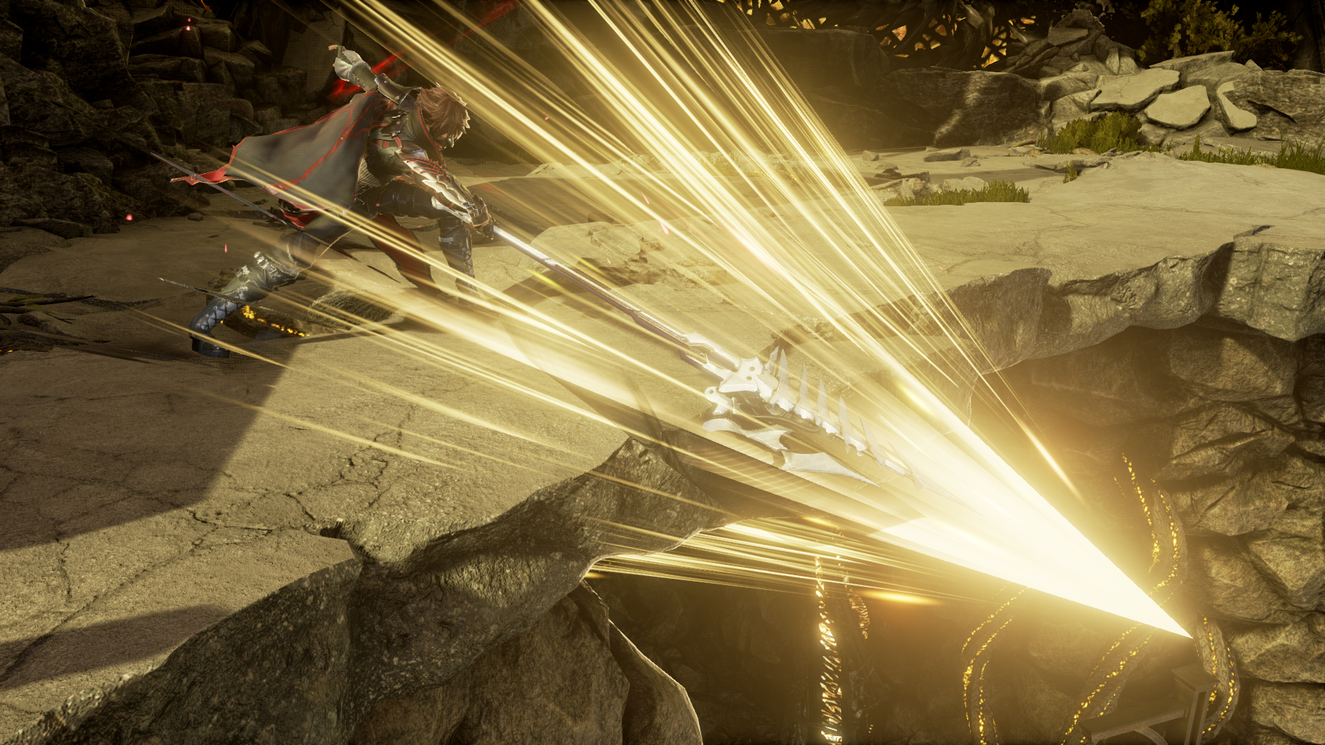 Code Vein screenshots introduce Crown-Sanded Ruins, Bayonet and Halberd ...