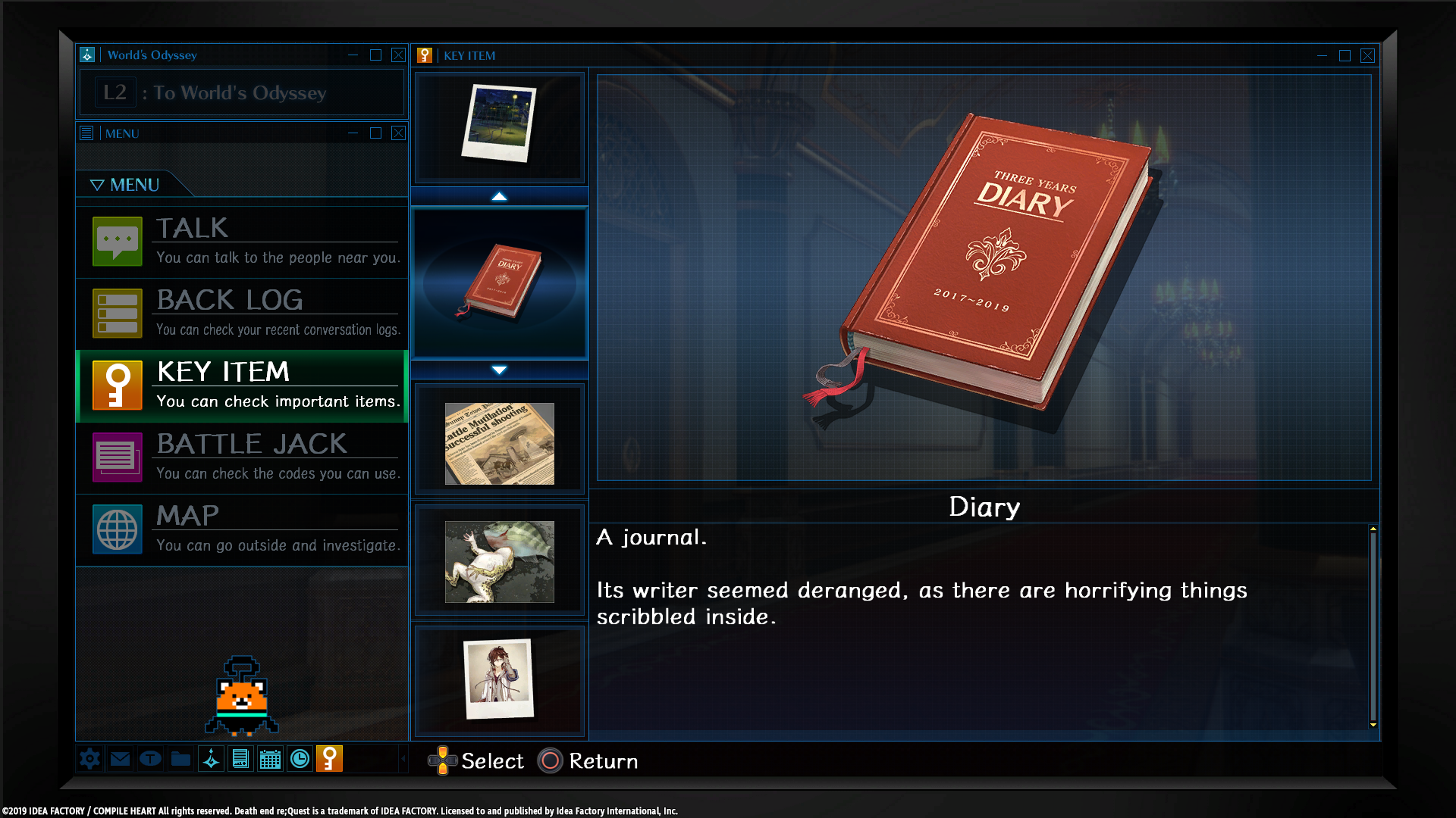 Death end re;Quest - Real World + Investigation screenshots | RPG Site