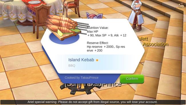 Ragnarok M Cooking guide: how to unlock cooking | RPG Site