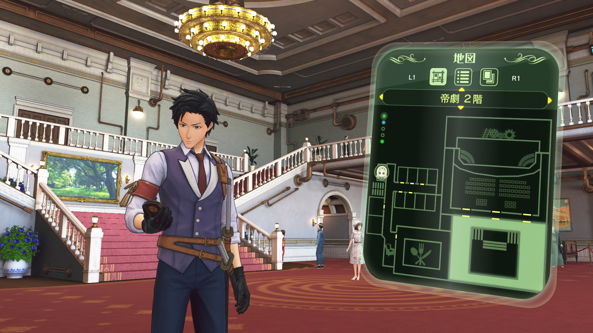 Project Sakura Wars screenshots show cast, setting and spiricle armor ...