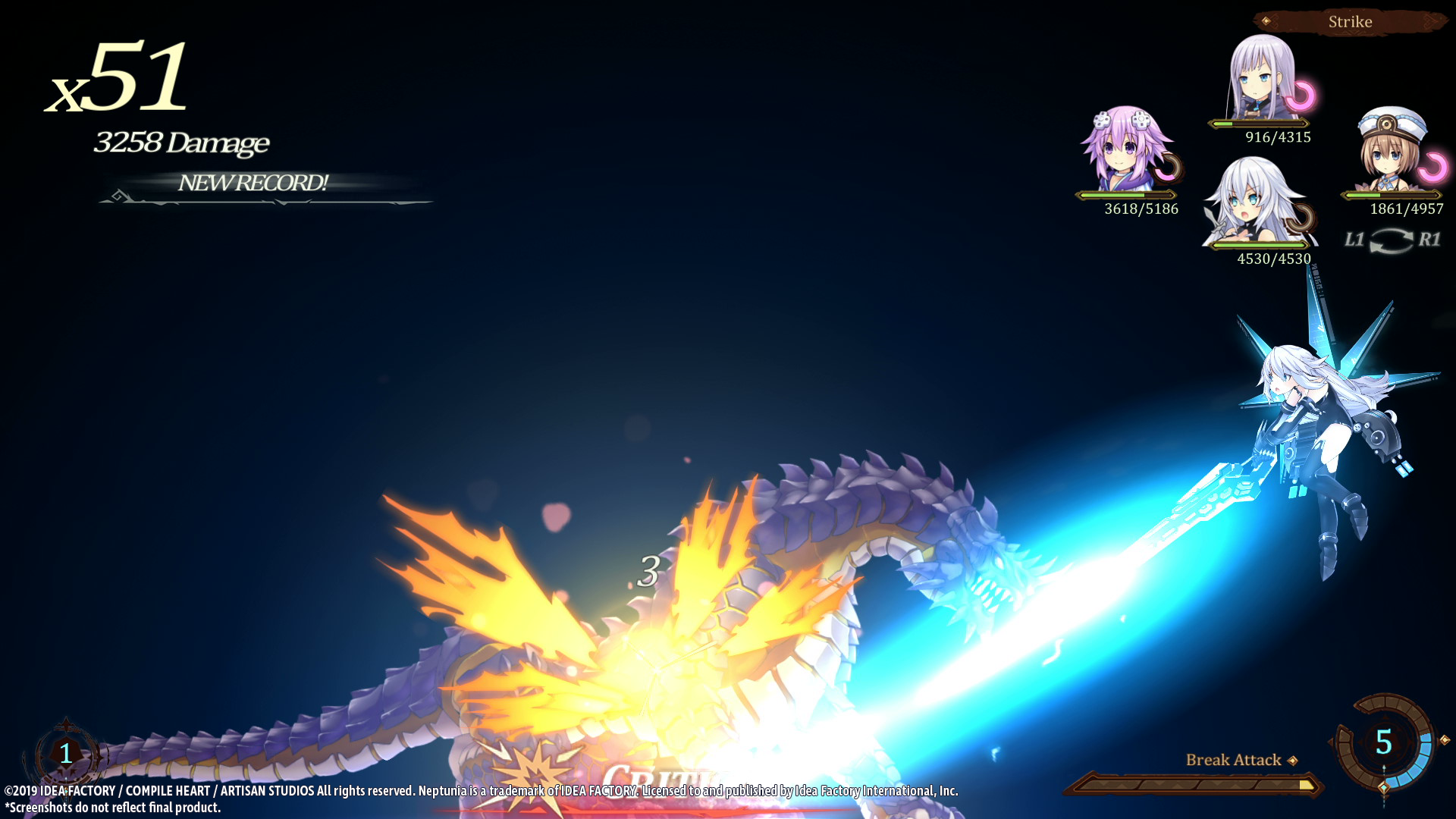 Super Neptunia RPG screenshots introduce more battle system information ...