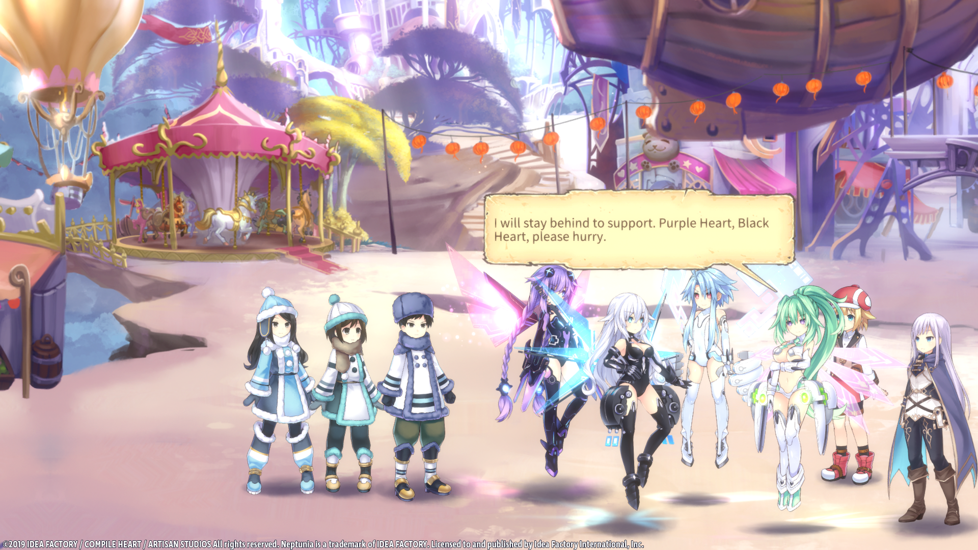 Super Neptunia RPG dialogue screenshots and quest details | RPG Site