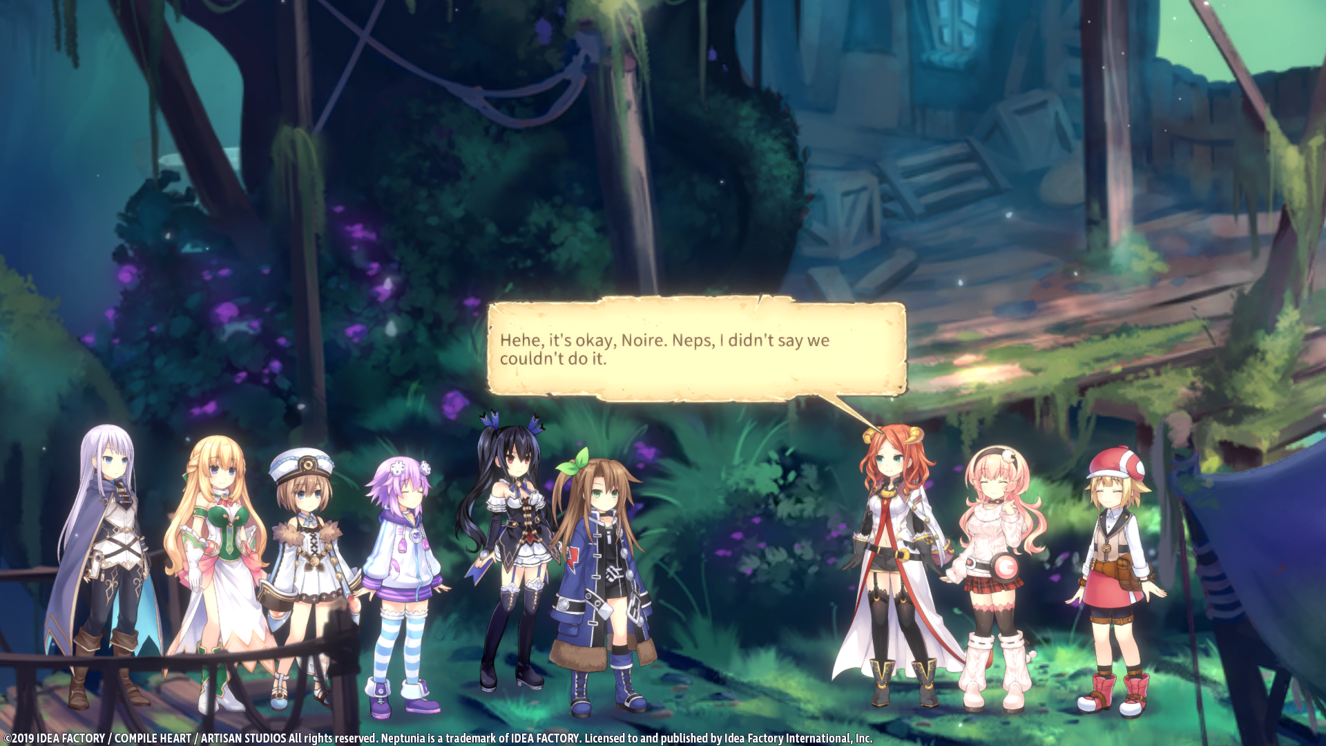 Super Neptunia RPG dialogue screenshots and quest details | RPG Site