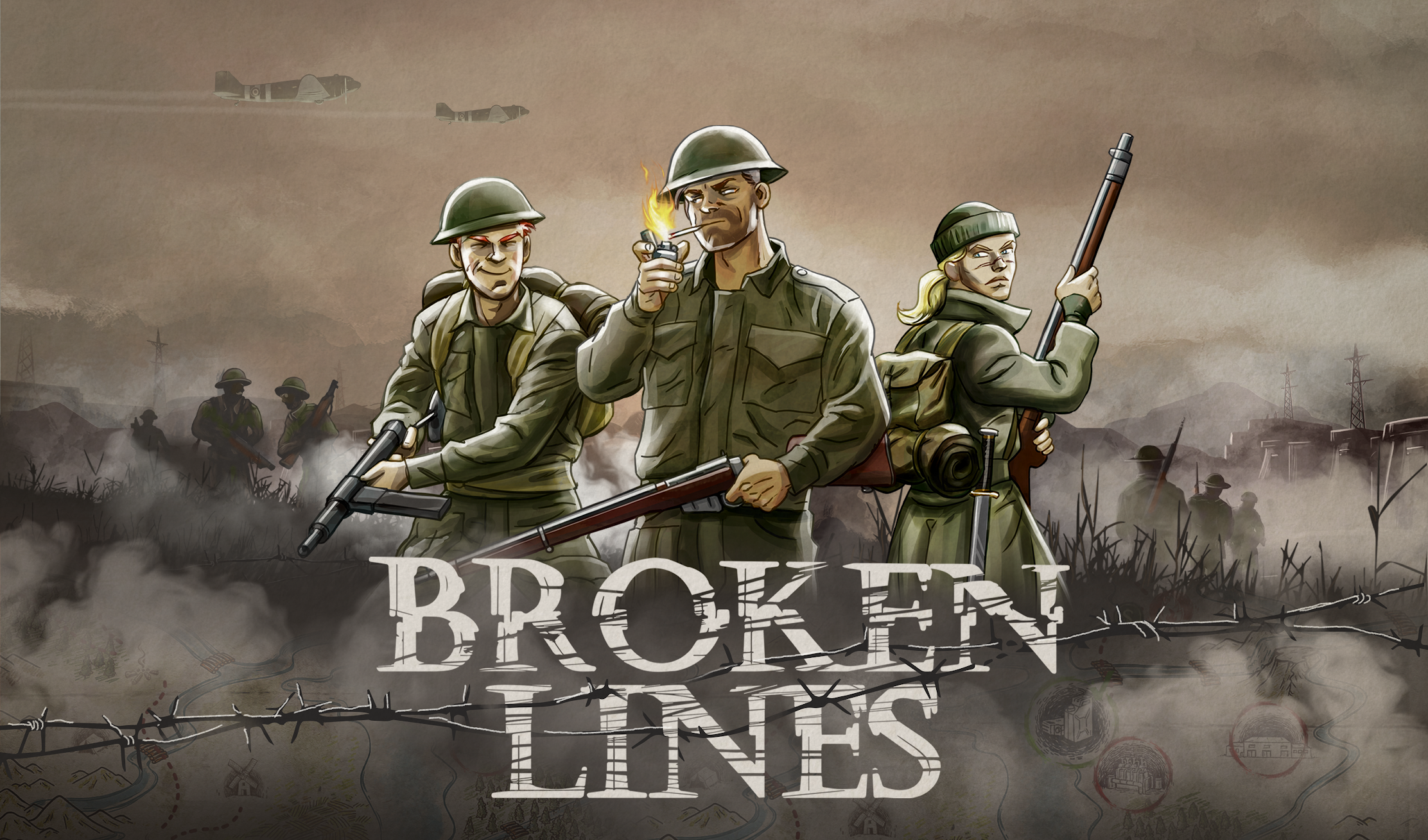 Broken Lines is an alternate-history World War 2 tactical RPG coming to ...
