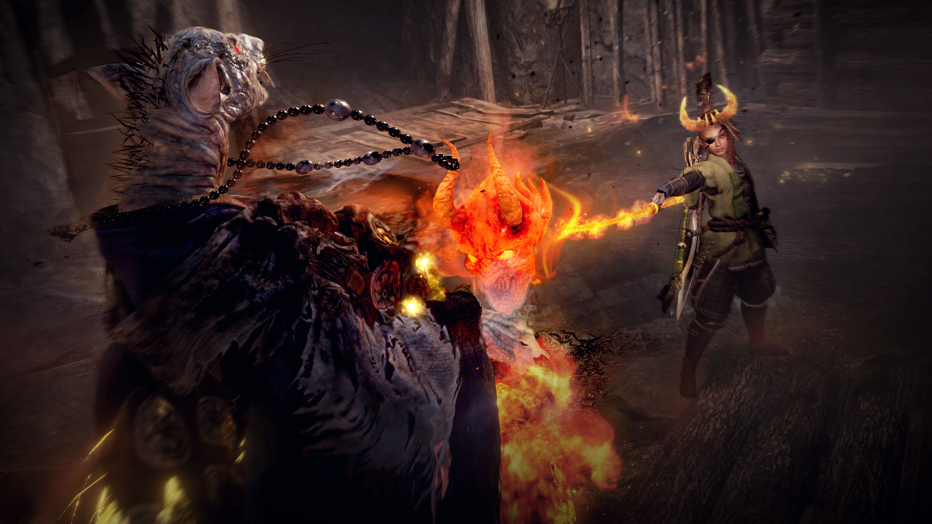 Nioh 2 new screenshots confirm the appearances of Saika Magoichi ...