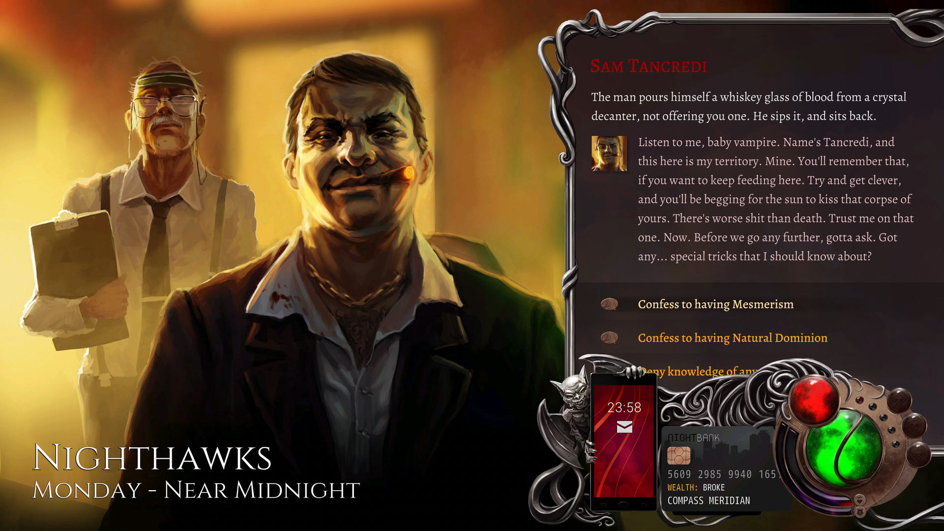 Nighthawks is a vampiric adventure RPG, set to release in 2021 for PC ...
