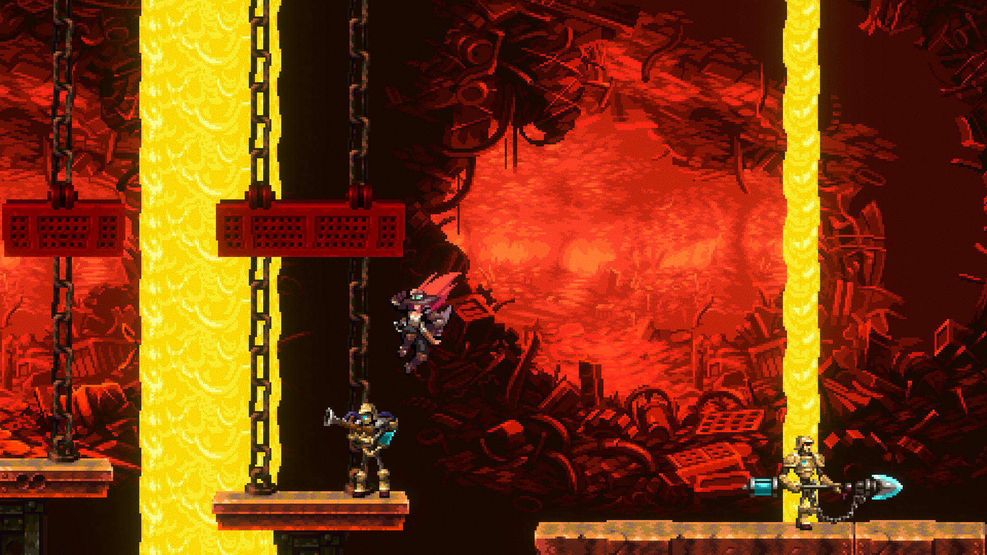 2D pixel-art sidescroller Gestalt: Steam & Cinder coming to PlayStation ...