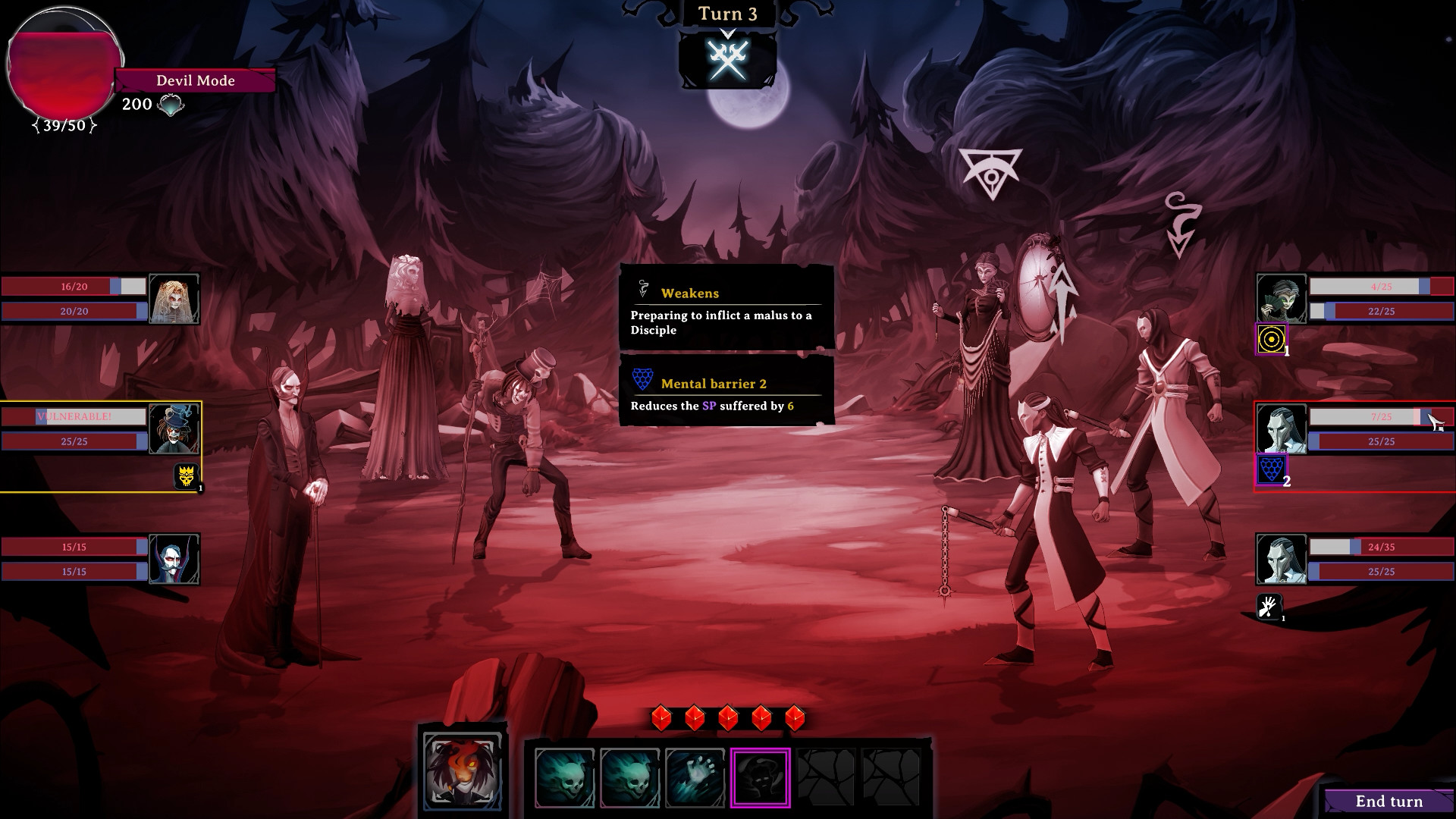 Rogue Lords is a dark fantasy roguelike where you play as the Devil ...