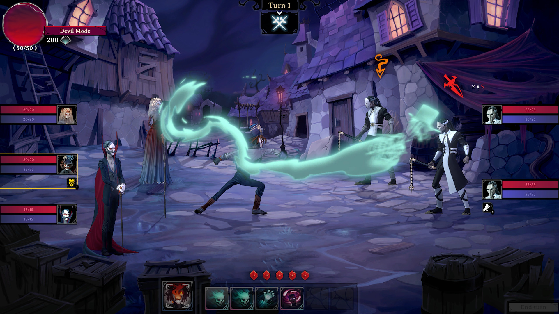 Rogue Lords is a dark fantasy roguelike where you play as the Devil ...