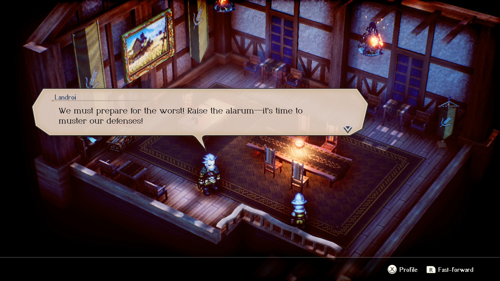 Get a closer look at the cast and conflict of Triangle Strategy in a ...