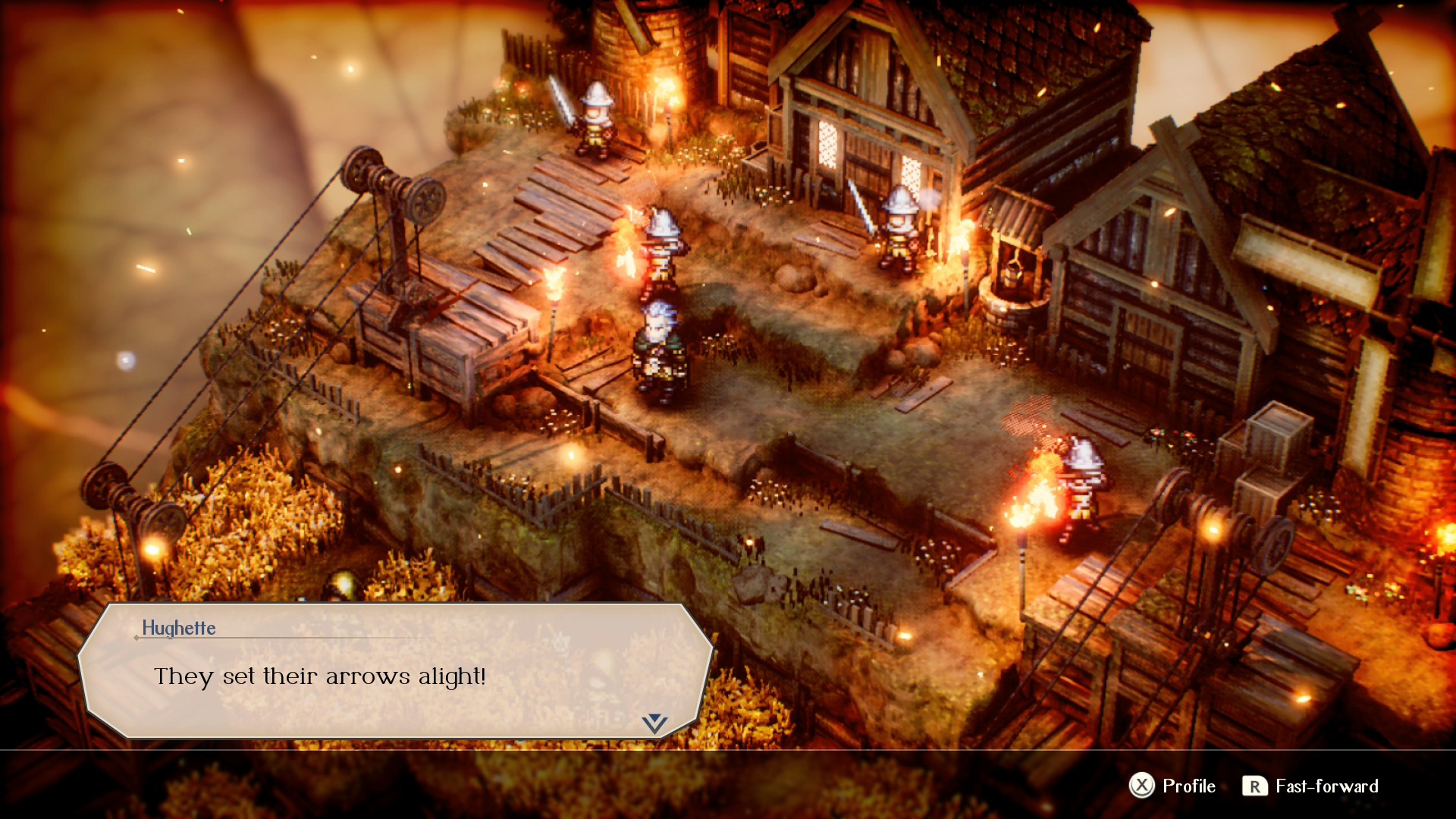 Get a closer look at the cast and conflict of Triangle Strategy in a ...