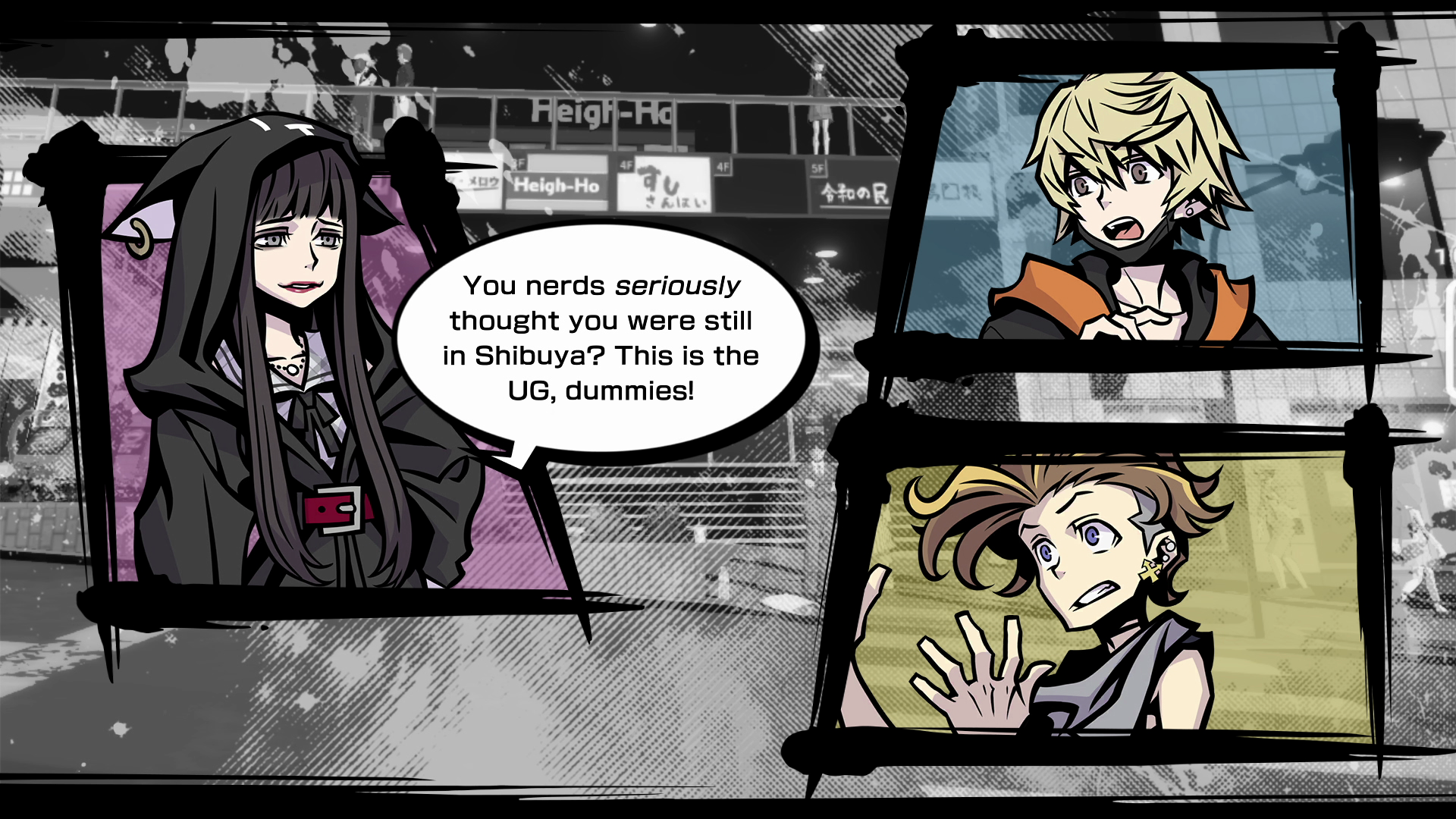 New screenshots for NEO: The World Ends With You details Reapers, Pins ...