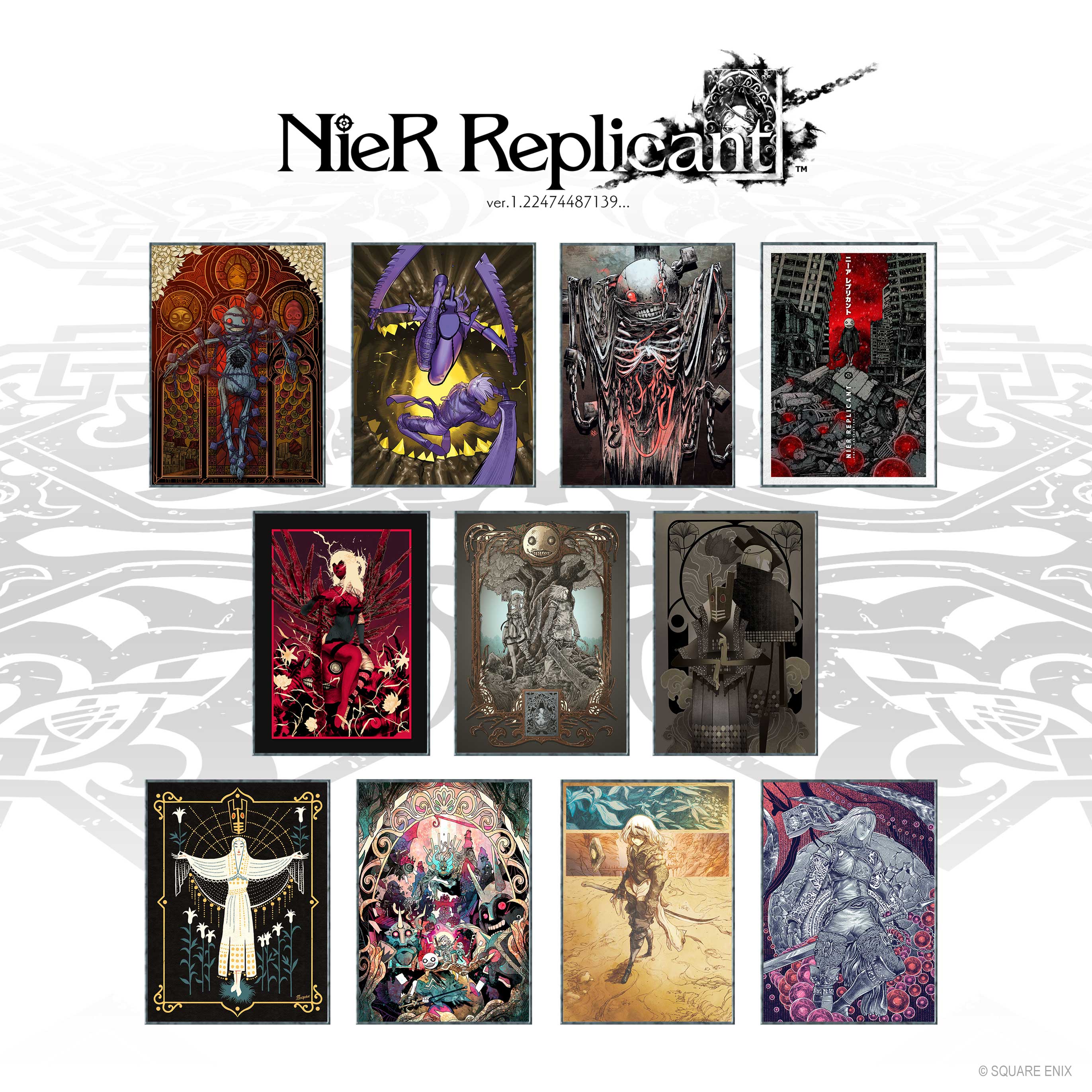 Square Enix opens digital art gallery to commemorate 11 years of NieR ...