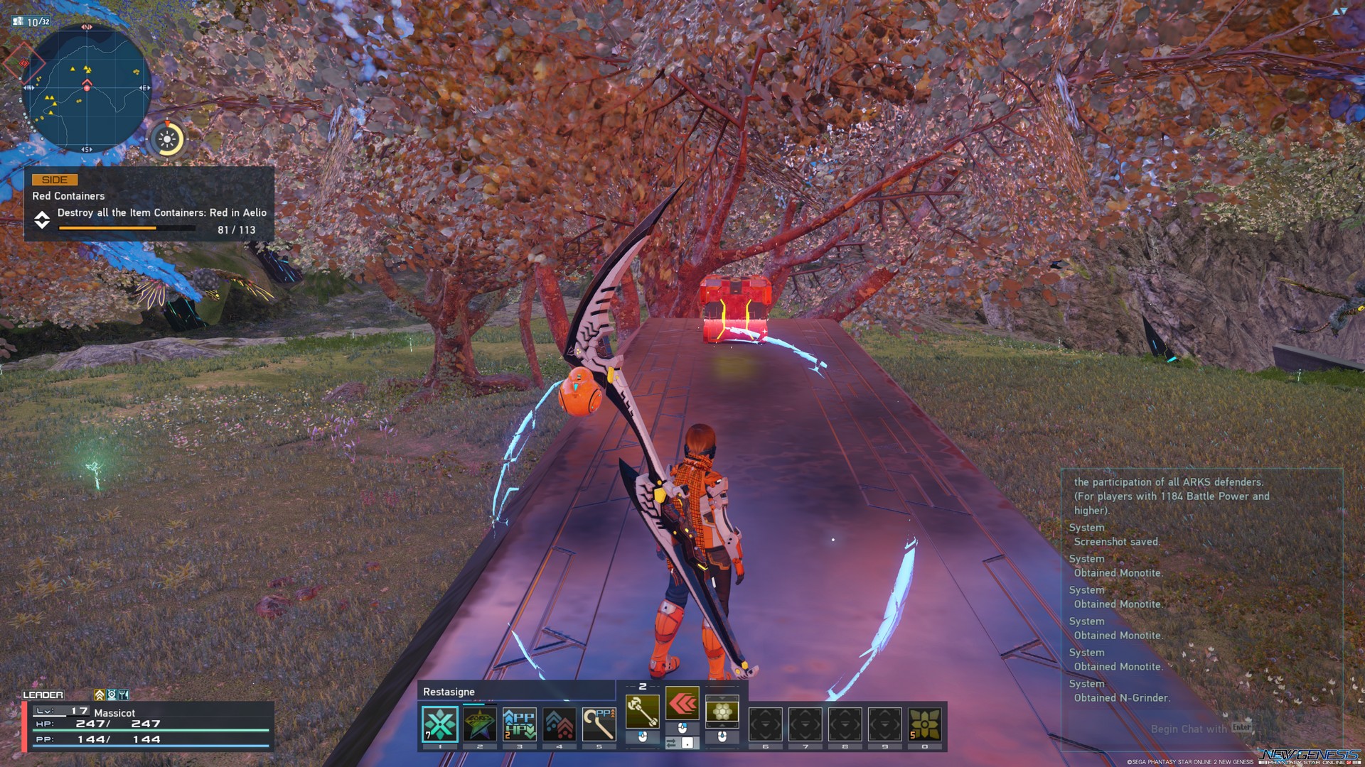 Phantasy Star Online 2: New Genesis - All Red Item Container Locations ...