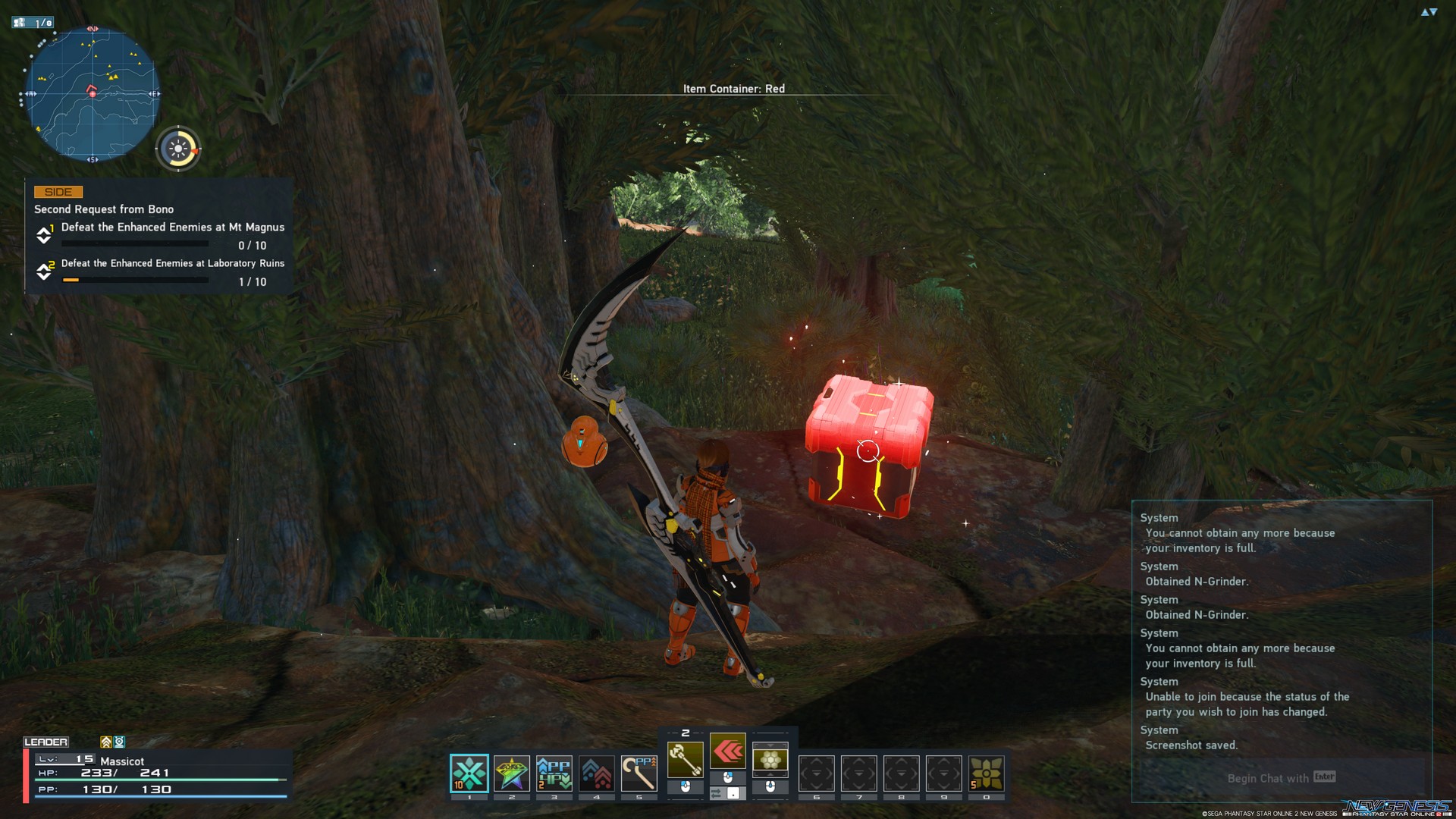 Phantasy Star Online 2: New Genesis - All Red Item Container Locations ...