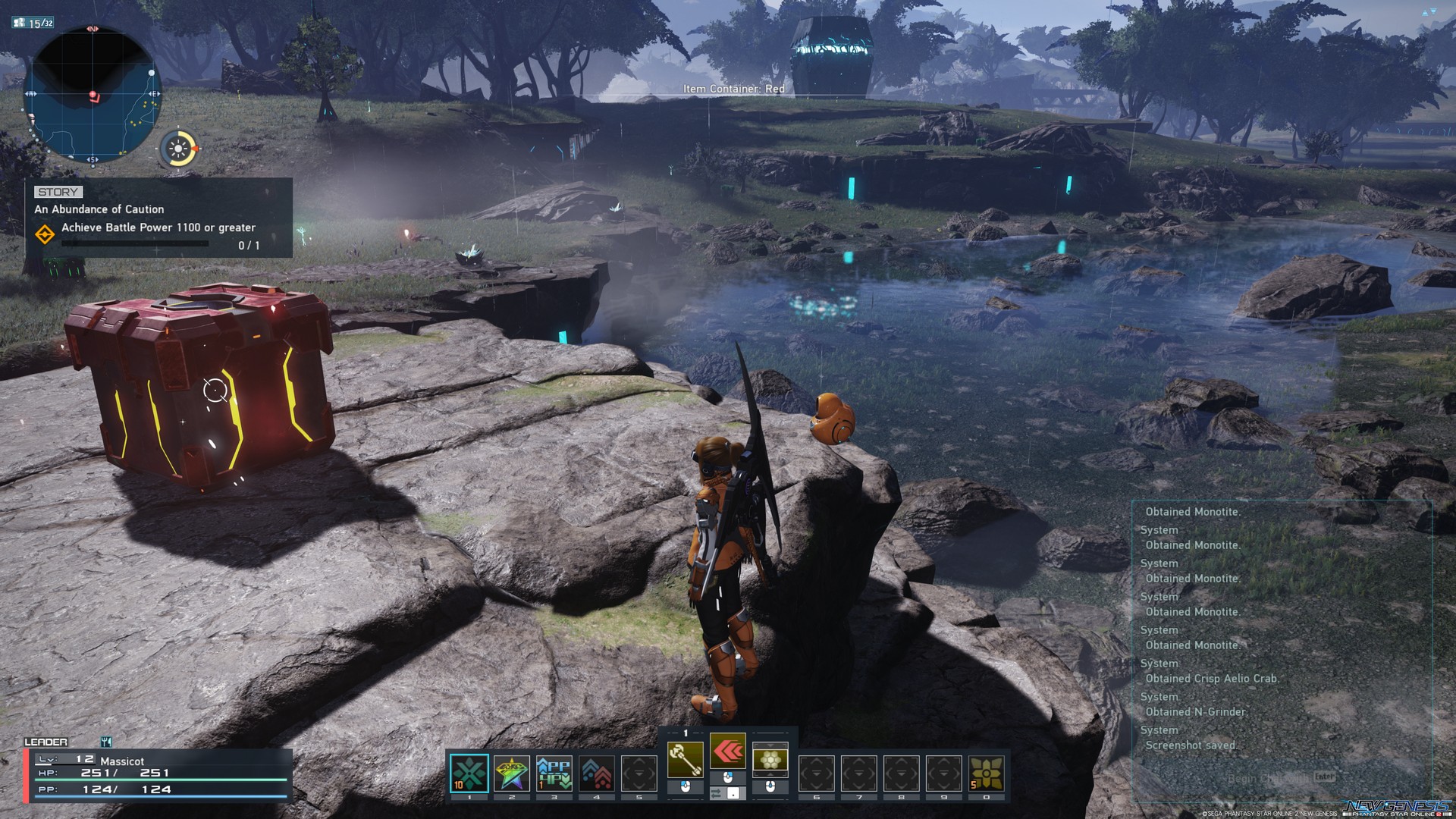 Phantasy Star Online 2: New Genesis - All Red Item Container Locations ...