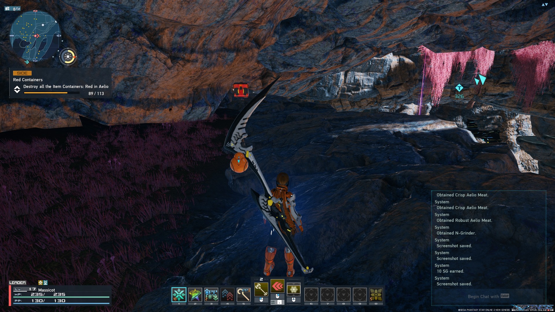 Phantasy Star Online 2: New Genesis - All Red Item Container Locations ...