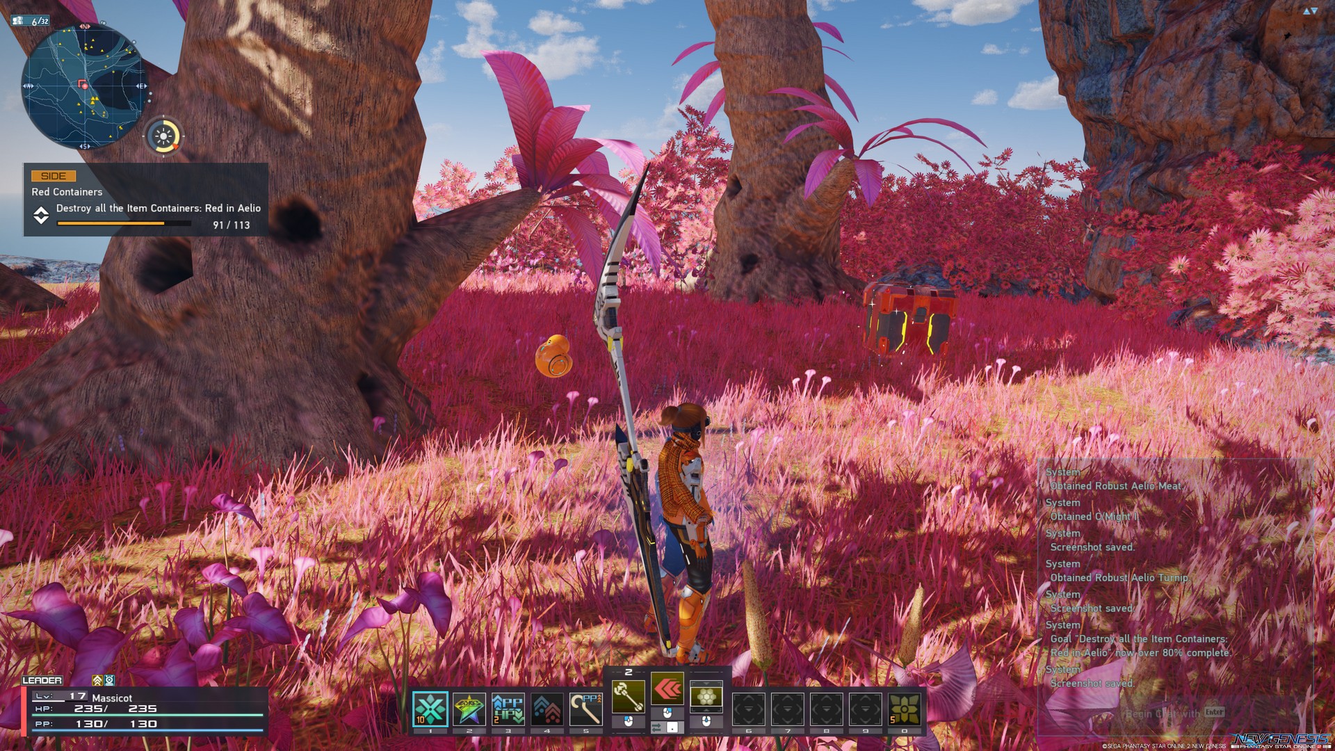 Phantasy Star Online 2: New Genesis - All Red Item Container Locations ...