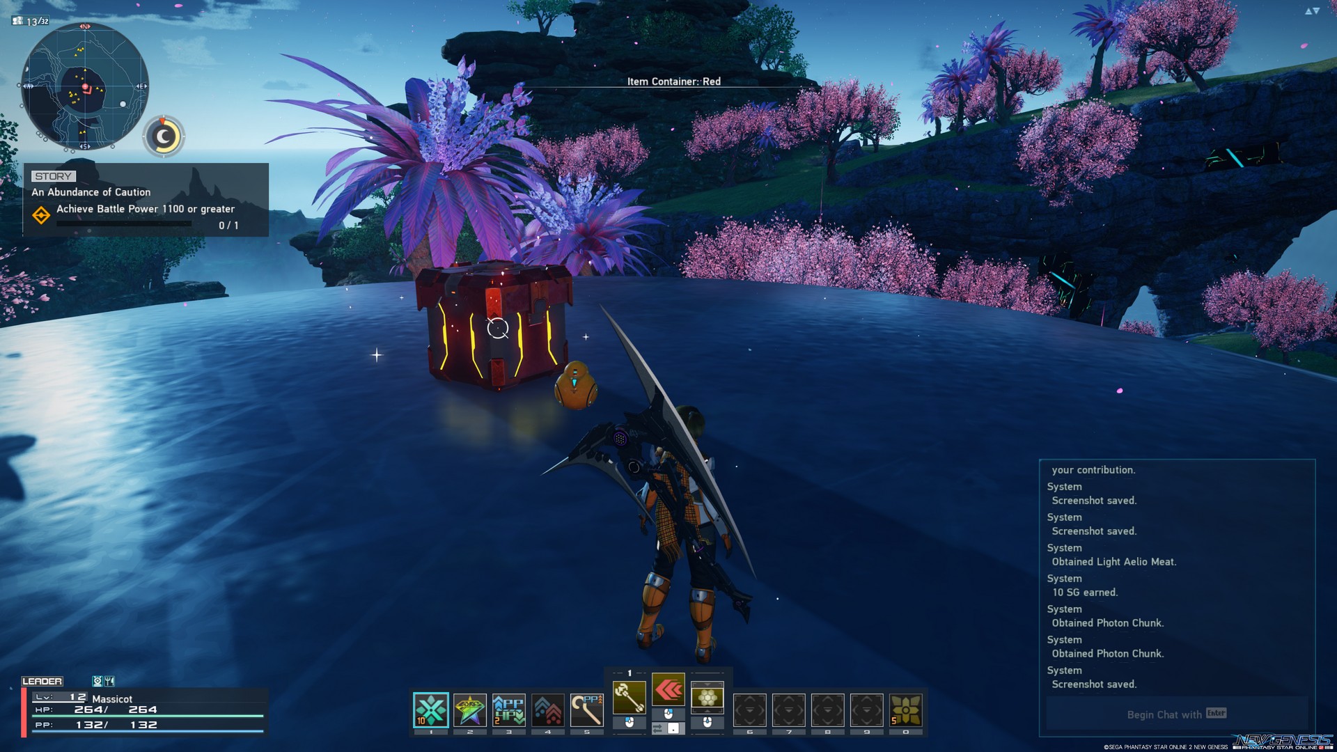 Phantasy Star Online 2: New Genesis - All Red Item Container Locations ...