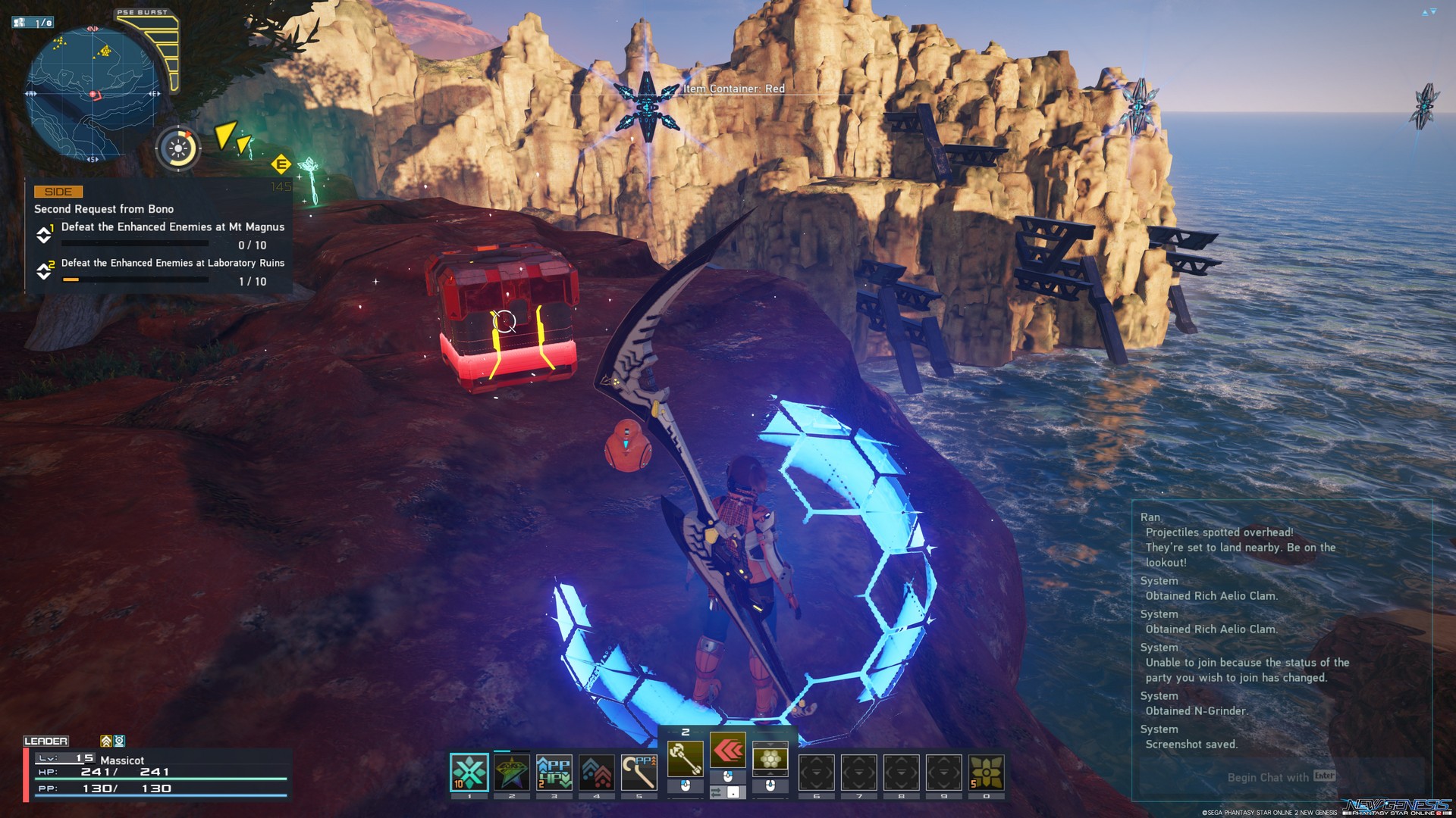 Phantasy Star Online 2: New Genesis - All Red Item Container Locations ...