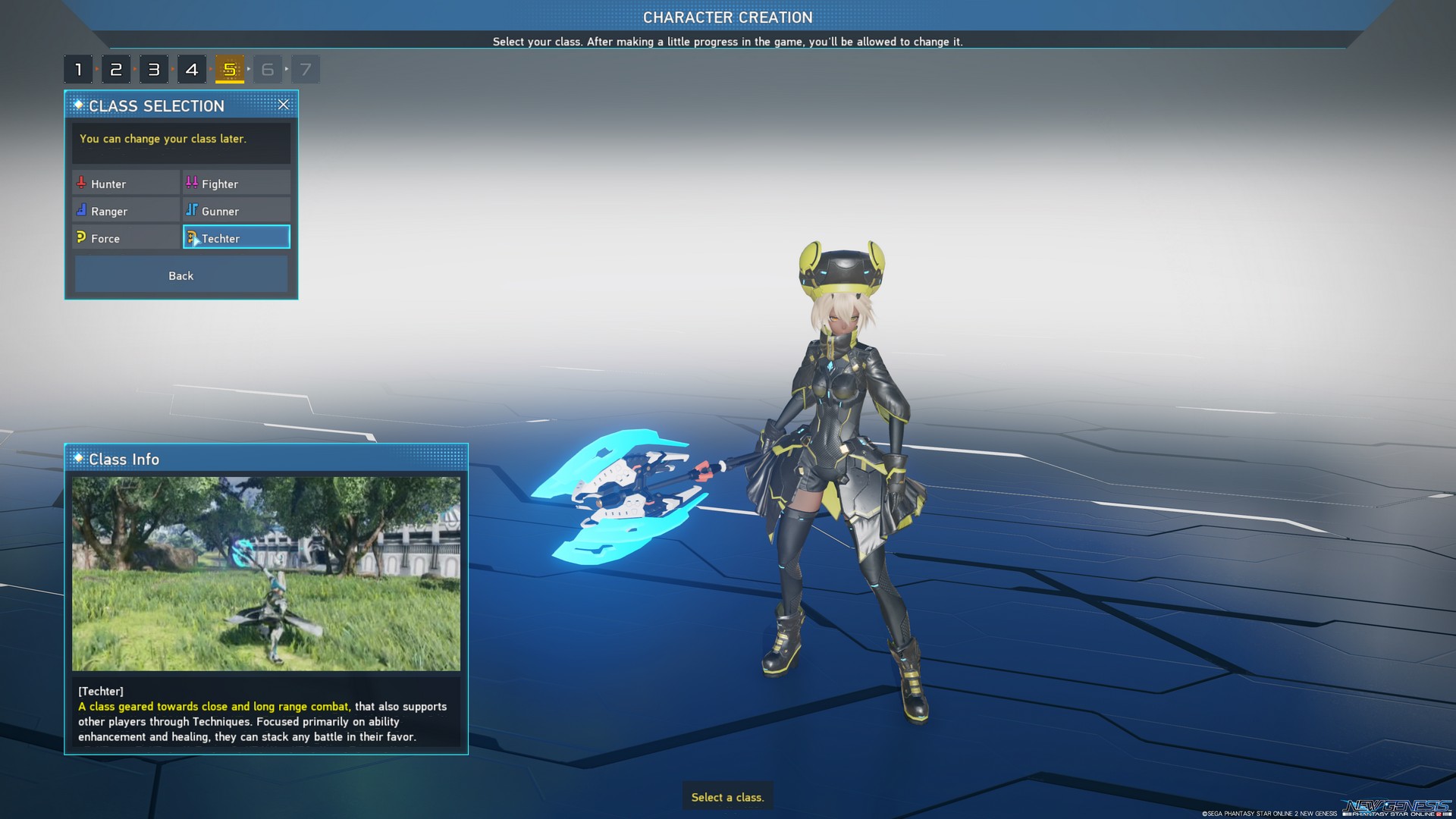 Phantasy Star Online 2: New Genesis - All Classes and Max Class Level ...