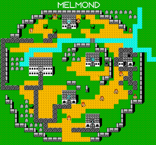 Final Fantasy 1 walkthrough: where to go, dungeon maps - FF1 step-by ...