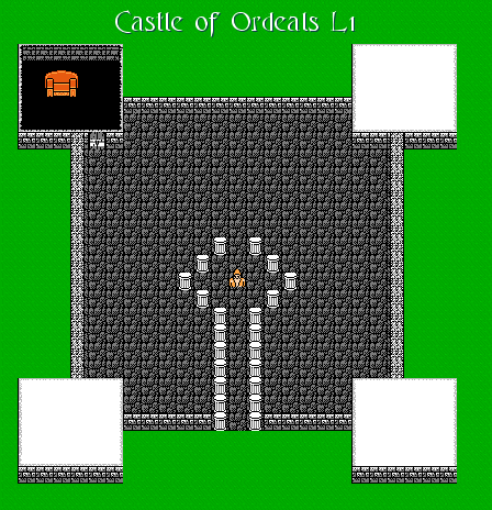 Final Fantasy 1 Maps: world, dungeon & town maps for FF1 | RPG Site