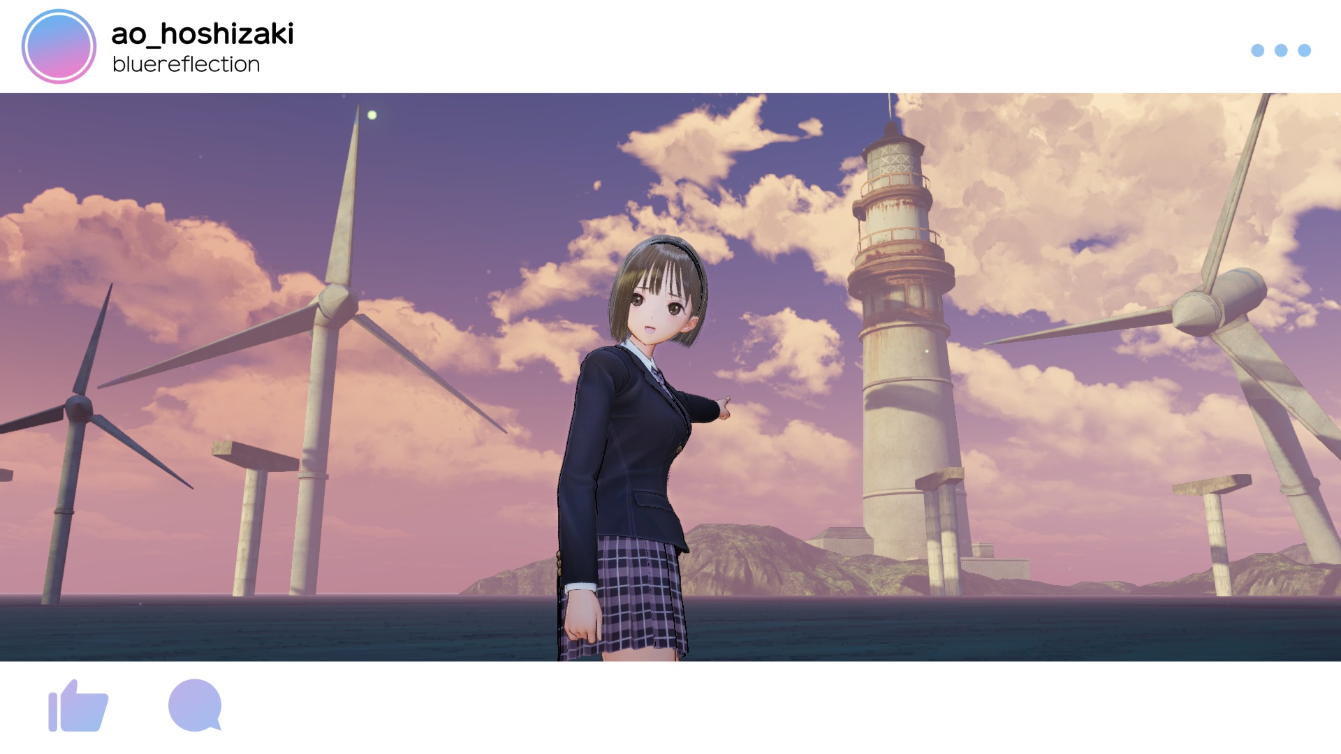 Blue Reflection: Second Light screenshots detail Uta Komagawa, Kirara ...