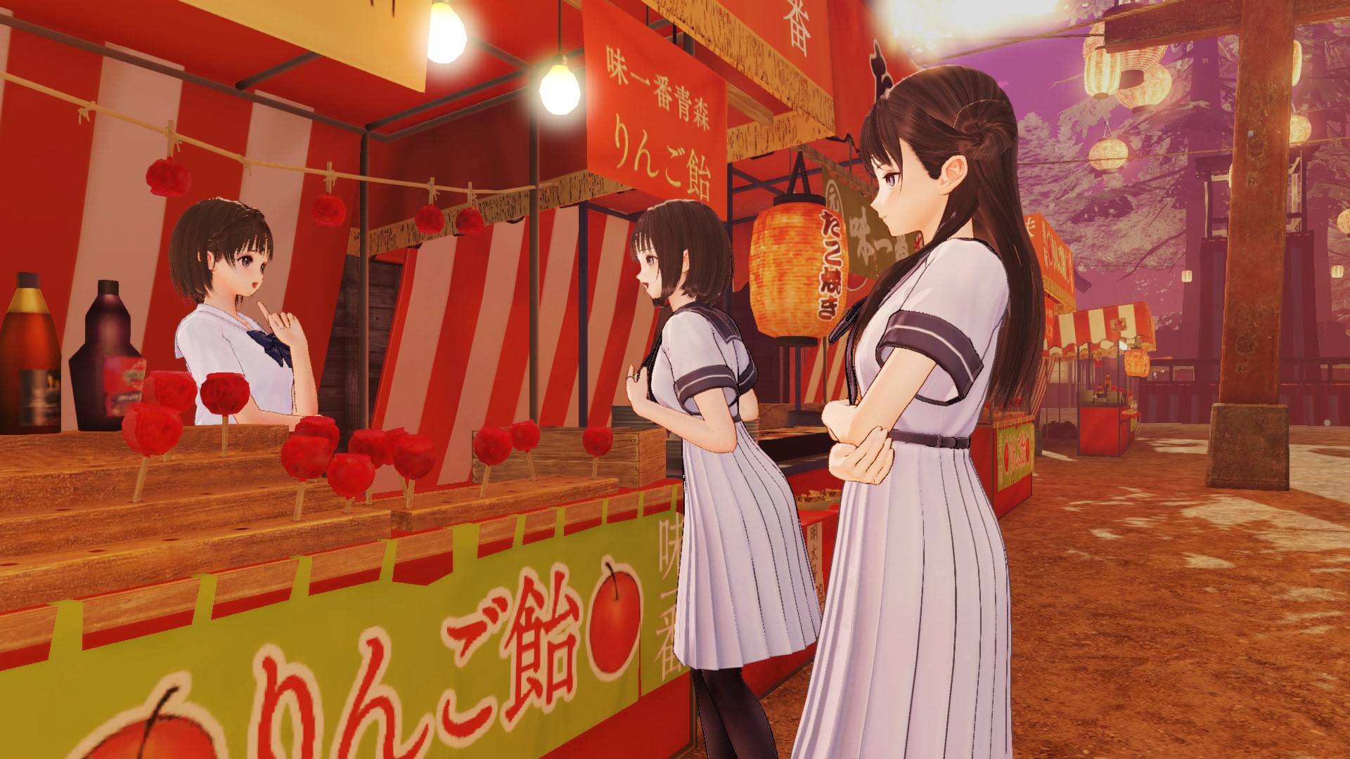 Blue Reflection: Second Light screenshots detail Uta Komagawa, Kirara ...