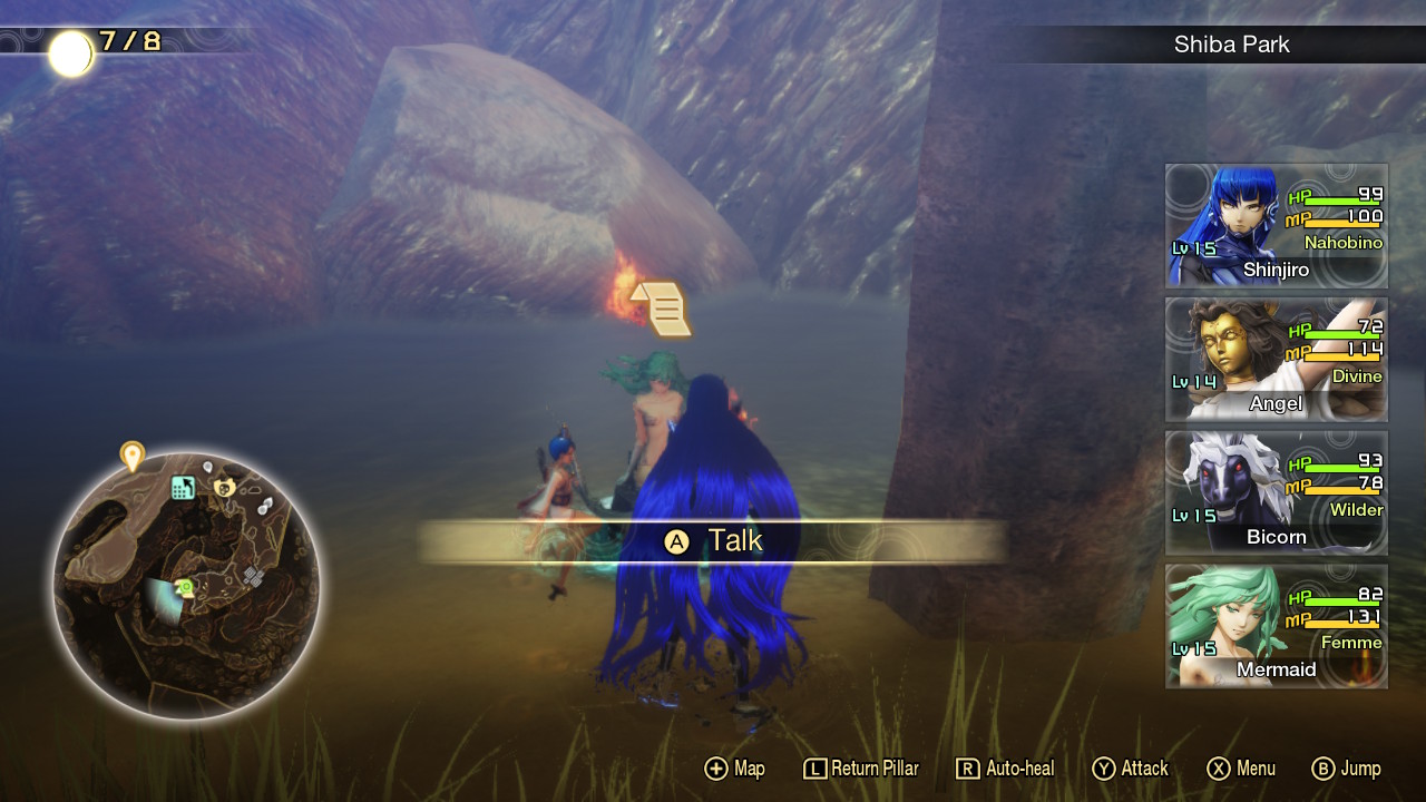 Shin Megami Tensei V - The Cursed Mermaids subquest and Pazuzu fight ...