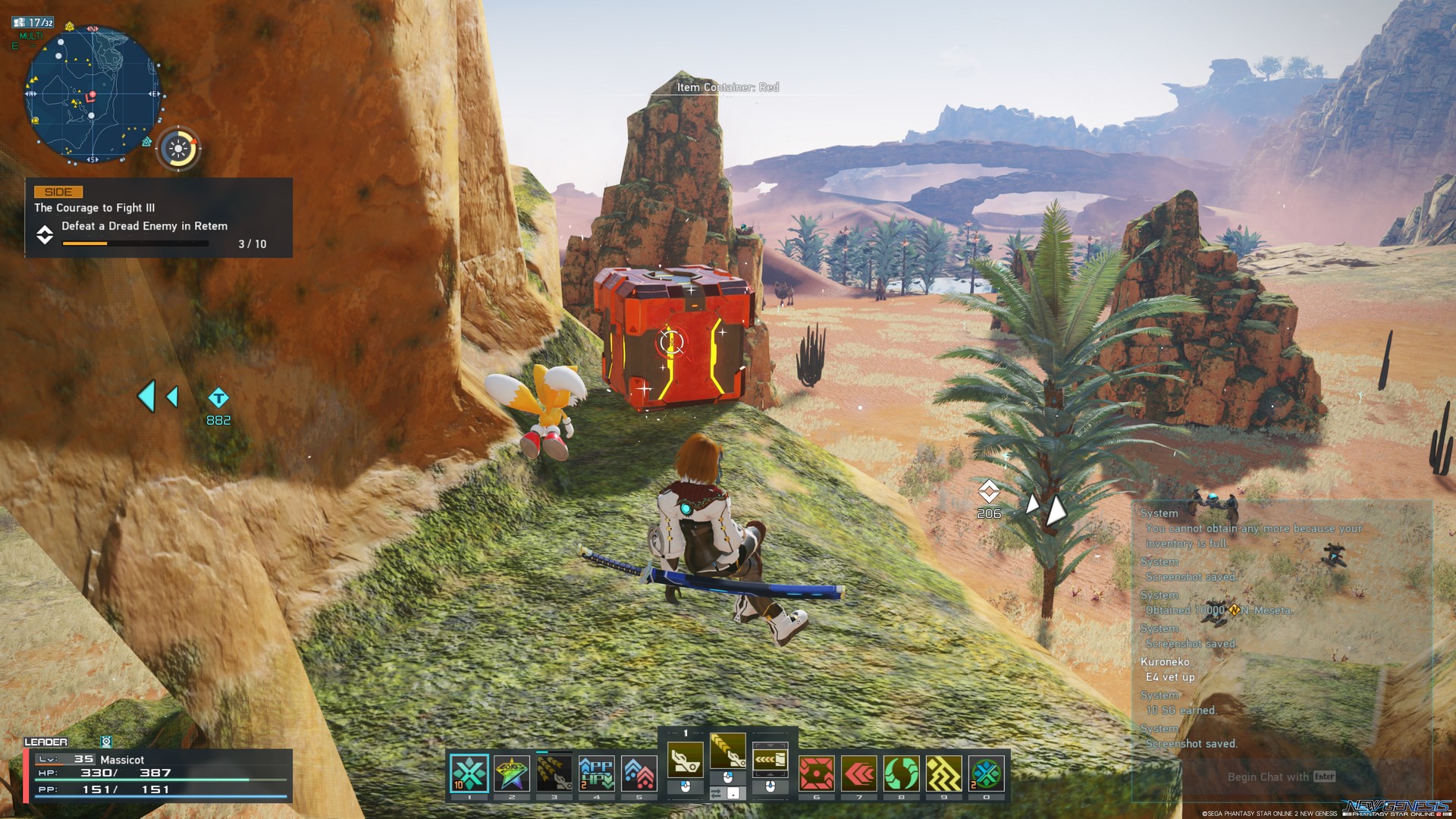 Phantasy Star Online 2: New Genesis - All Red Item Container Locations ...