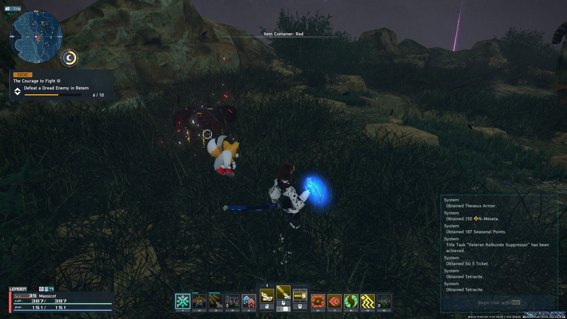 Phantasy Star Online 2: New Genesis - All Red Item Container Locations ...