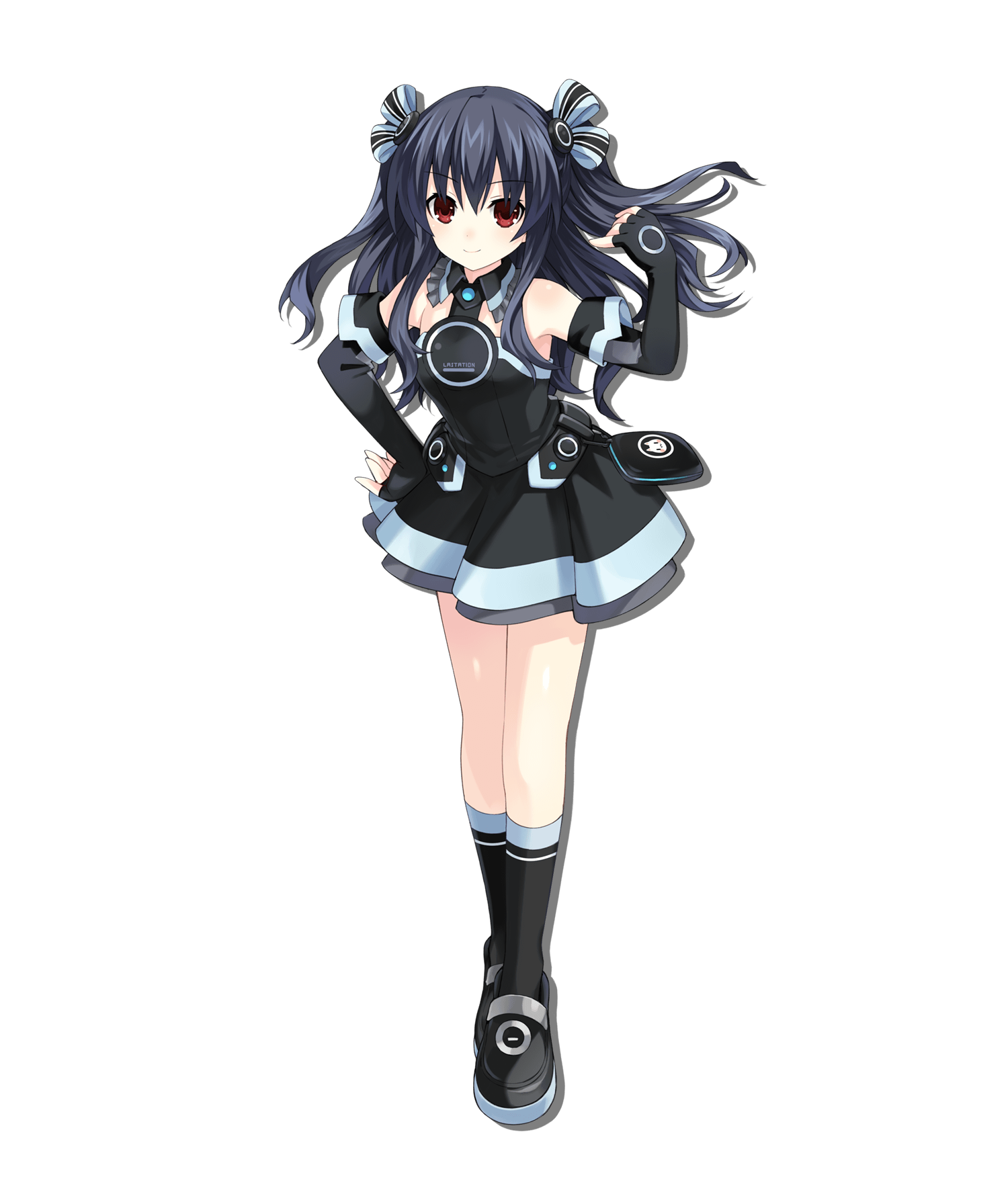 Hyperdimension Neptunia Black Heart Render