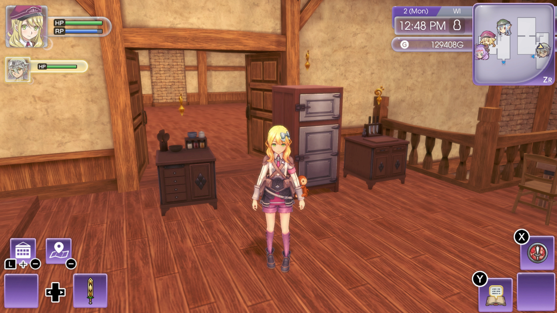 Rune Factory 4 Armor Hutholden
