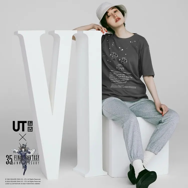 Fashion brand Uniqlo to release a range of Final Fantasy shirts for the ...