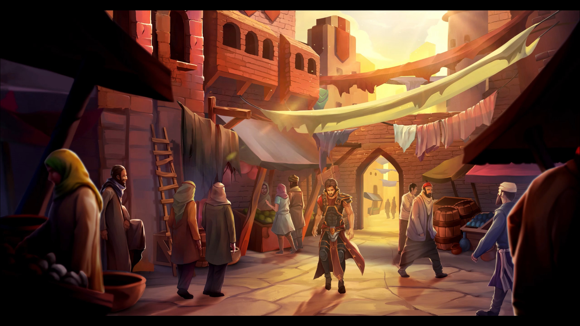 Sheba: A New Dawn is a sidescroller RPG inspired by Arabian culture ...