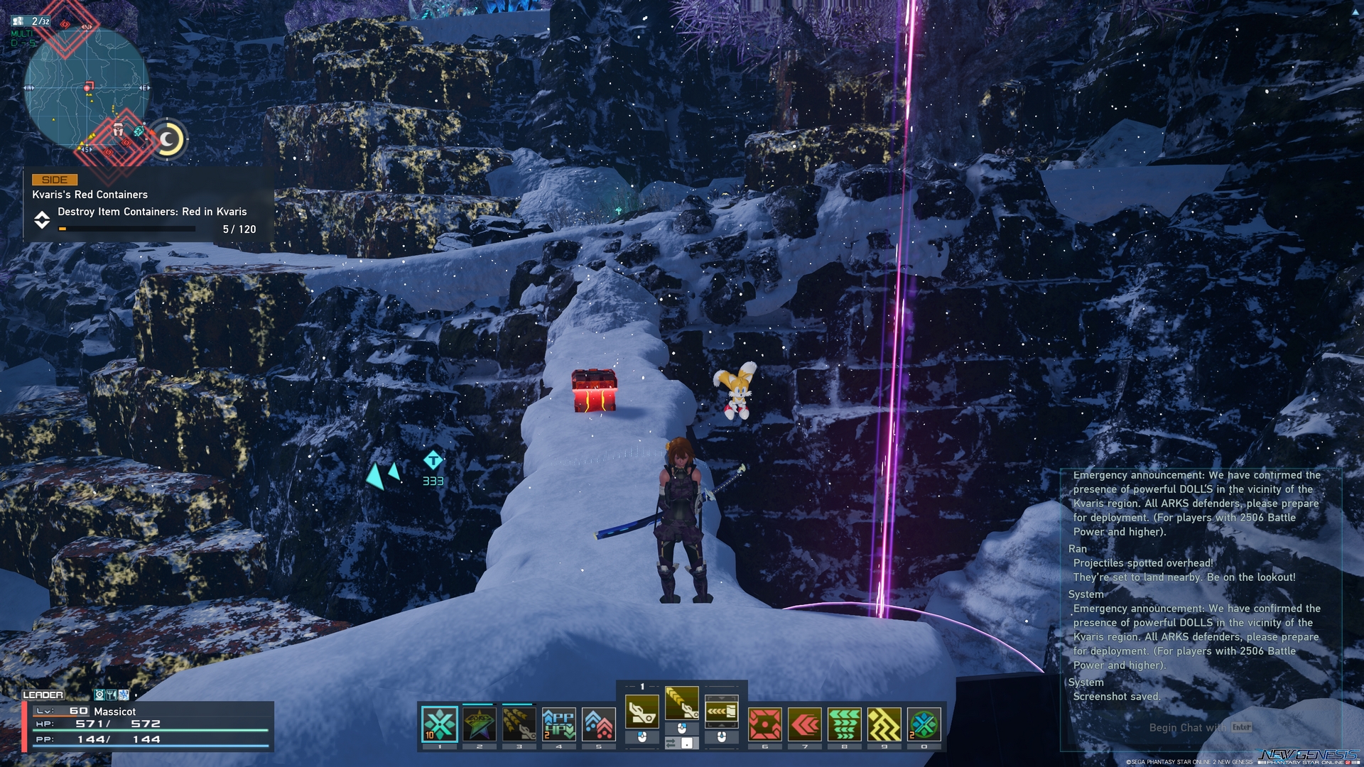 Phantasy Star Online 2: New Genesis - All Red Item Container Locations ...