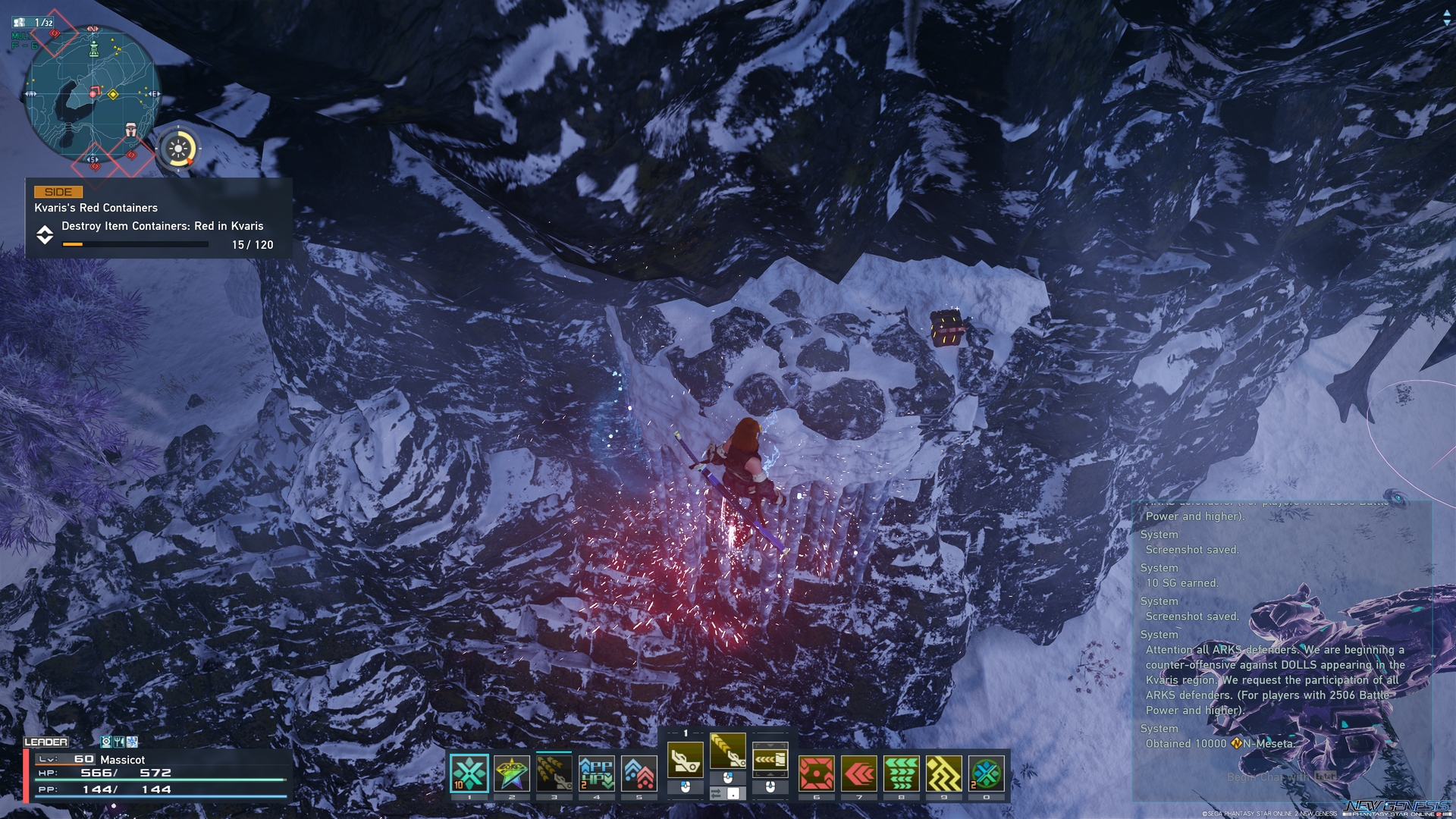 Phantasy Star Online 2: New Genesis - All Red Item Container Locations ...