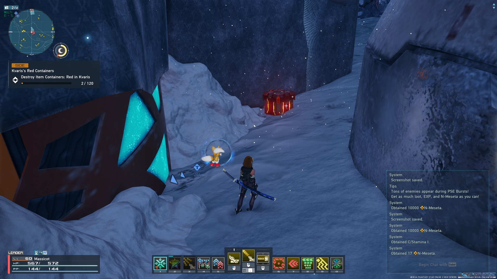 Phantasy Star Online 2: New Genesis - All Red Item Container Locations ...