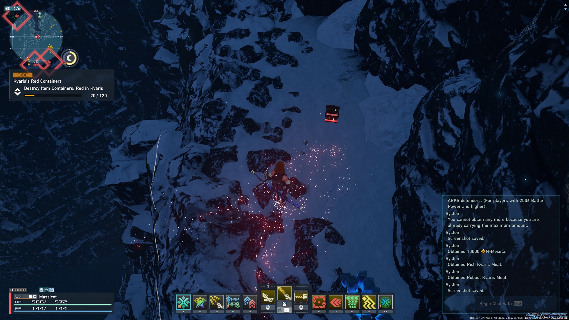 Phantasy Star Online 2: New Genesis - All Red Item Container Locations ...
